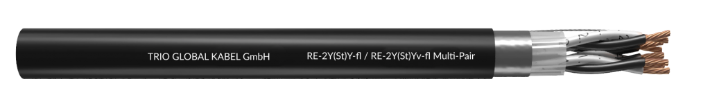 RE-2Y(St)Y-fl/RE-2Y(St)Yv-fl Multi-Pair CU/PE/OS/PVC | Trio.com
